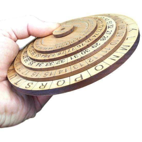 Mexican Army Cipher Wheel - Historical Cipher - The Prop Site